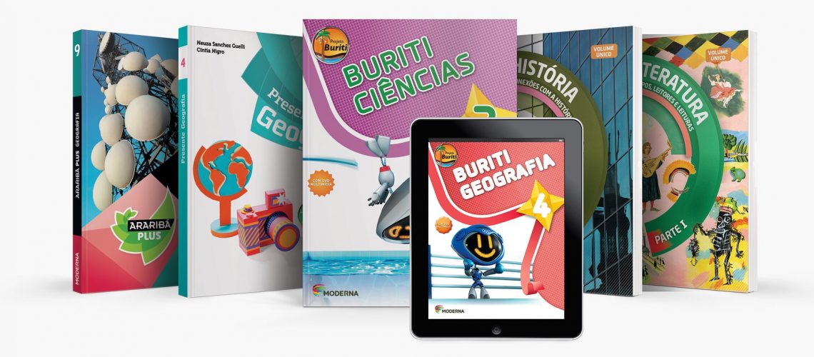 KIT de Livros da Editora Moderna - Colégio Nossa Senhora das Dores